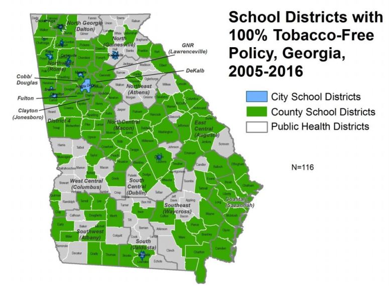 Georgia Smoke Free Maps – Smoke Free Georgia Coalition